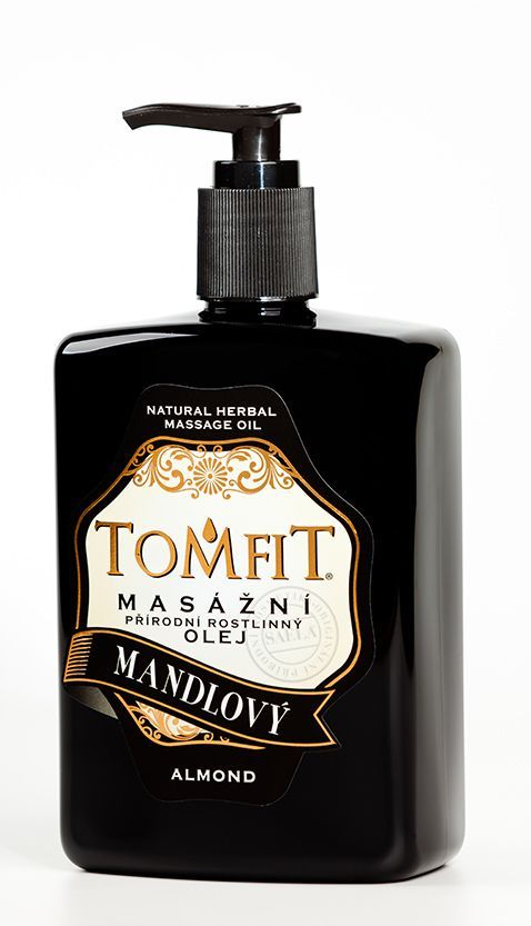 TOMFIT természetes növényi masszázs olaj - mandula Kiszerelés: 500 ml ...