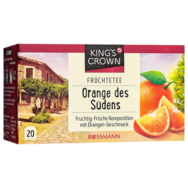 King's Crown Tea narancsos - 40 g - Rossmann
