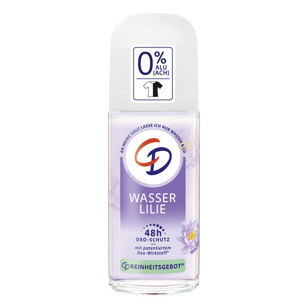 CD Waterlily női golyós dezodor - 50 ml - Rossmann