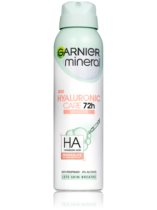 Garnier Mineral Hyaluronic Care 72h sensitive dezodor - 150 ml - Rossmann