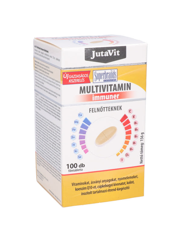 Jutavit multivitamin felnőtteknek - 100 db - Rossmann